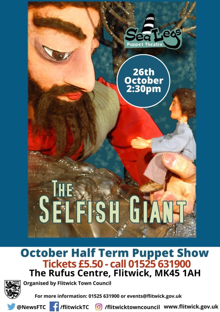 The Selfish Giant Puppet Show - The Rufus Centre