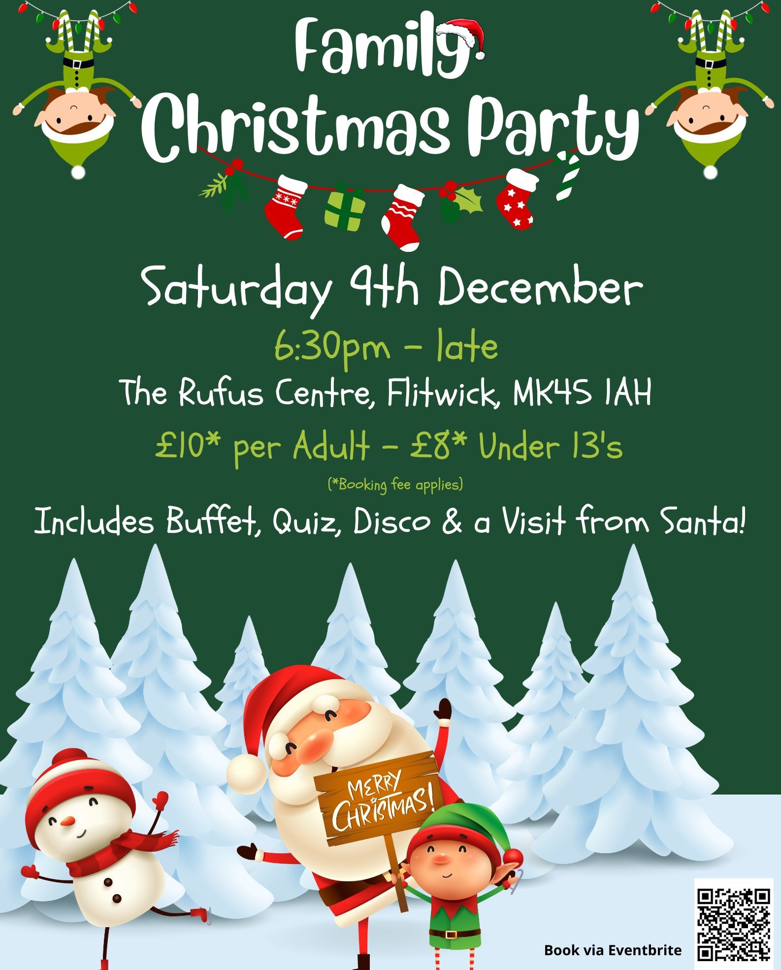 Christmas Celebrations at The Rufus Centre - The Rufus Centre